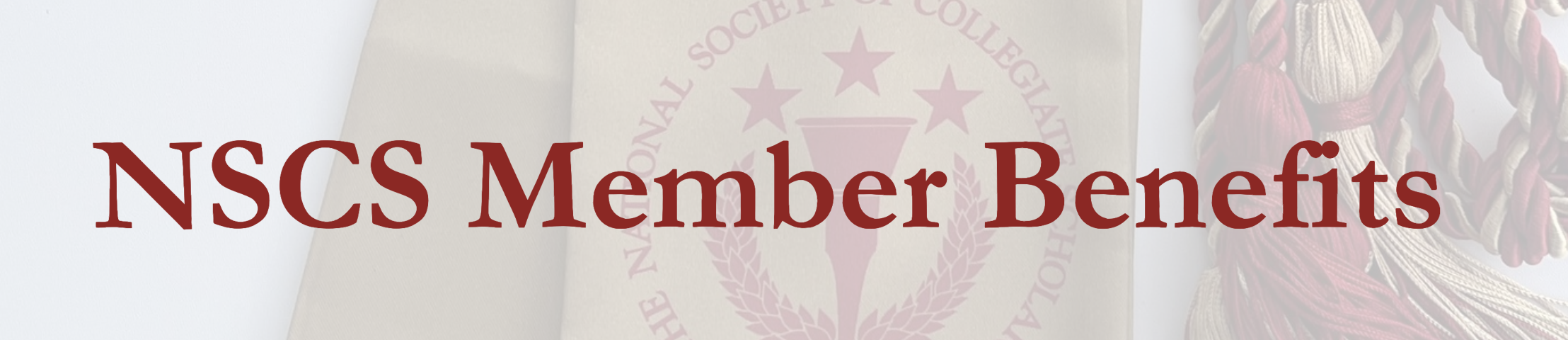 NSCS Member Benefits
